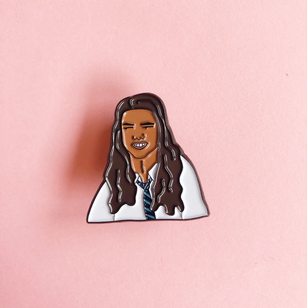 Jacob Black Enamel Pin – Pretty Candy Pin Company